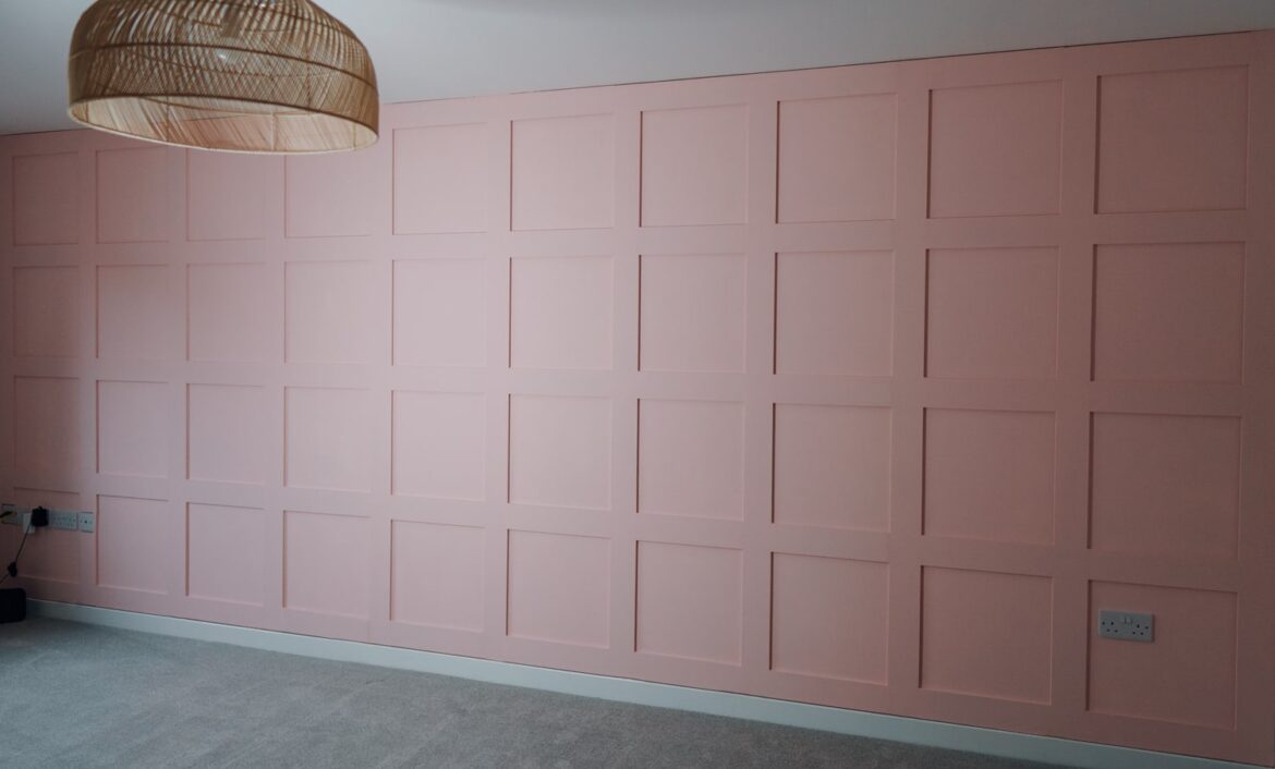 Easy DIY Wood Panelling - Less than £50 - What Hannah Did Next