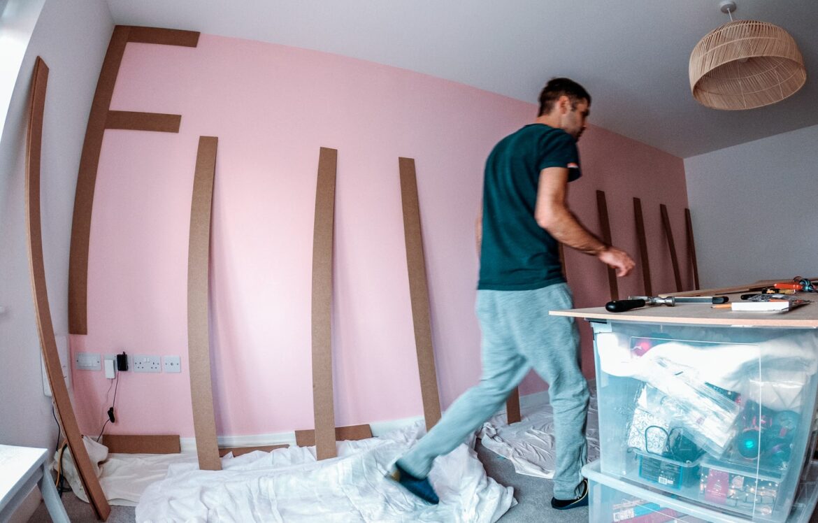 Easy DIY Wood Panelling - Less than £50 - What Hannah Did Next