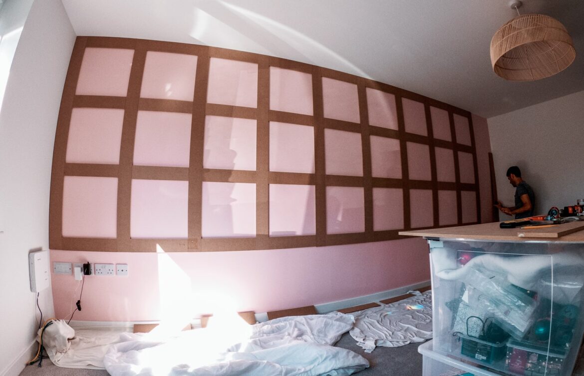 Easy DIY Wood Panelling - Less than £50 - What Hannah Did Next