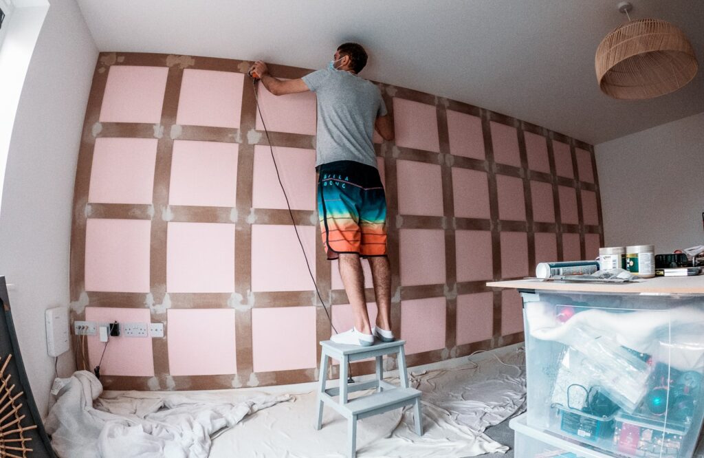 Easy DIY Wood Panelling - Less than £50 - What Hannah Did Next